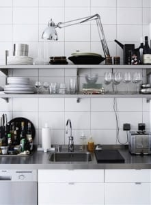 task light redux: in the kitchen and on walls - Improvised Life