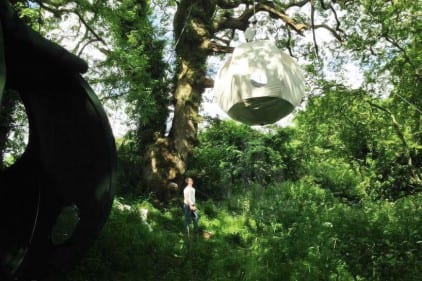 Instant Treehouse or Picnic in the Sky with a Hanging Tent - Improvised ...
