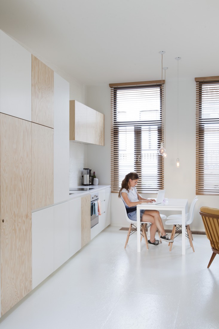 Painted Oriented Strand Board Floors - Improvised Life