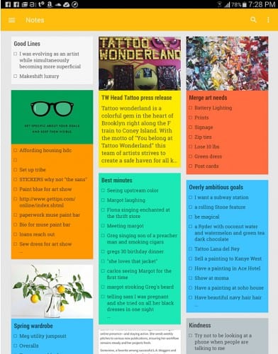 Google Keep Keeps My Sanity In Check Creativity Flowing