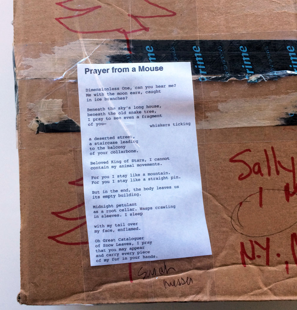 Guerilla Mail: Packages with Poems - Improvised Life