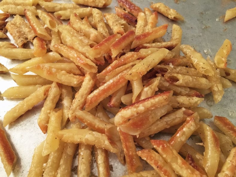 Pasta Fries (French Fry Meets Mac+Cheese) - Improvised Life