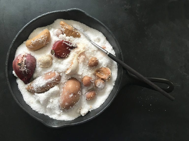 Salt-Roasted Root Vegetables: Potatoes, Shallots, Sunchokes and Others ...