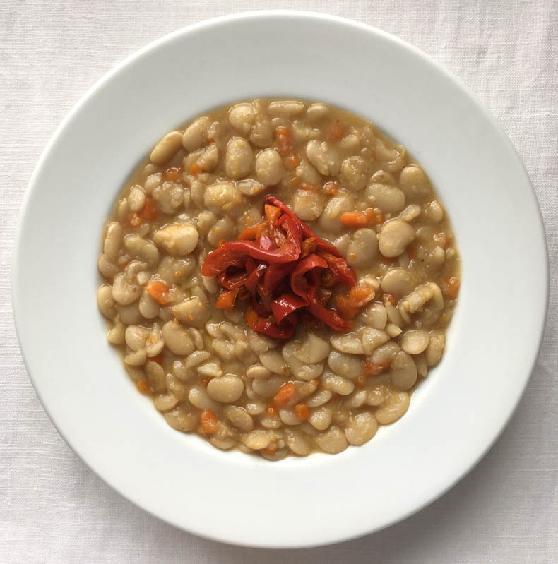 Rustic Bean Ragout with Many Embellishments - Improvised Life