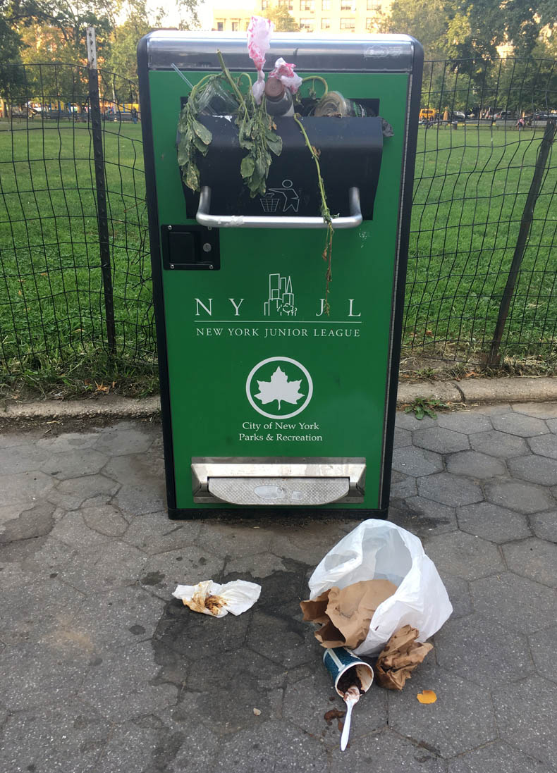 Annals of Bad Design: Bigbelly Garbage Can - Improvised Life