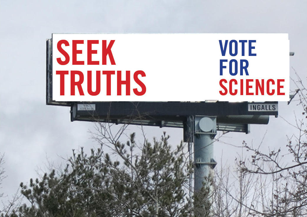 Billboards Advocating an Alliance of Science AND Religion - Improvised Life