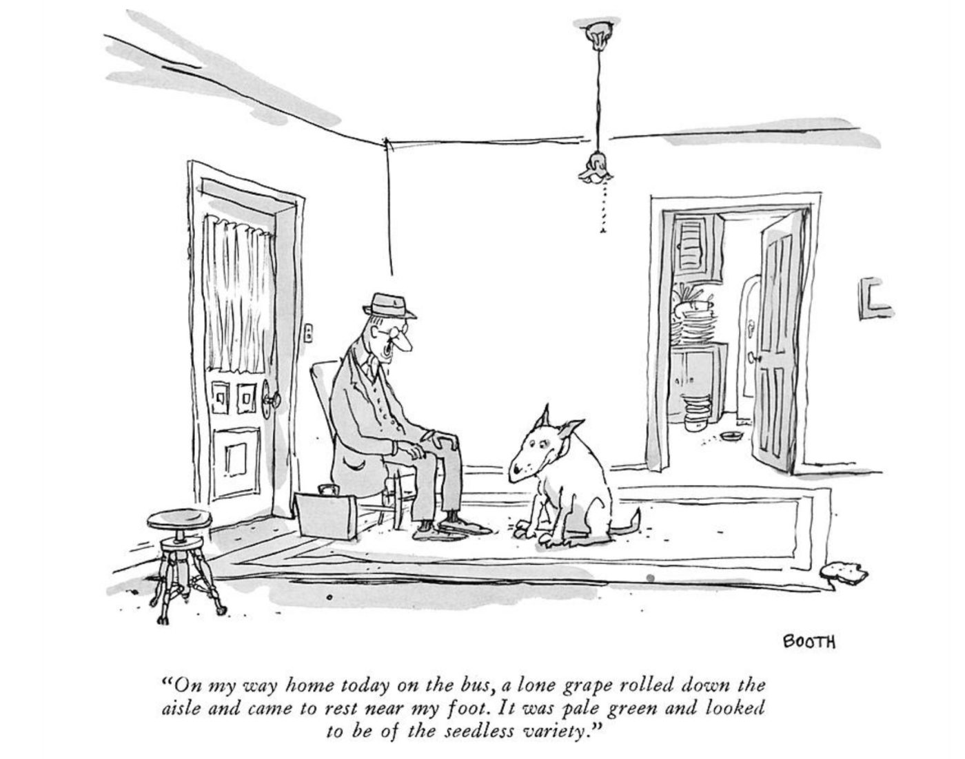 George Booth, Chronicler of Our Sublime and Oddball Life - Improvised Life