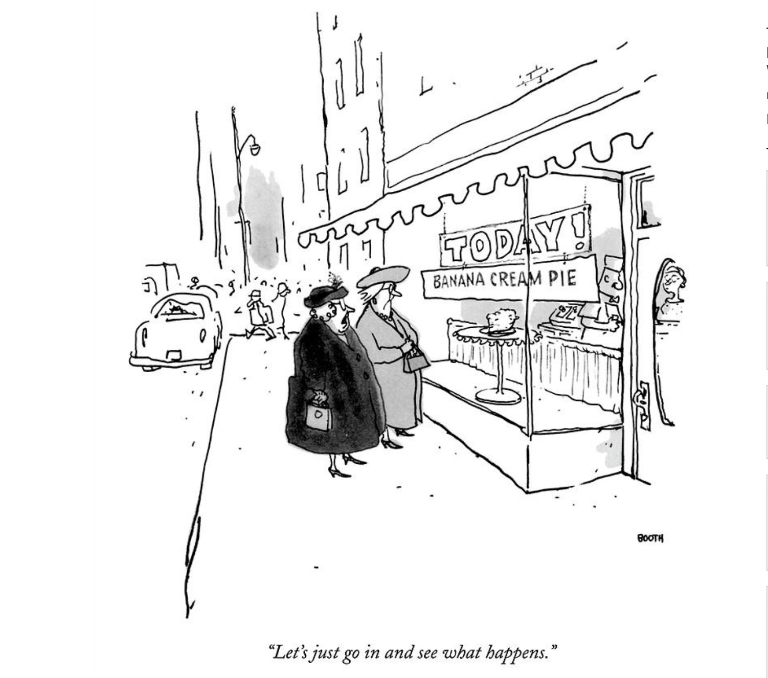 George Booth, Chronicler of Our Sublime and Oddball Life - Improvised Life